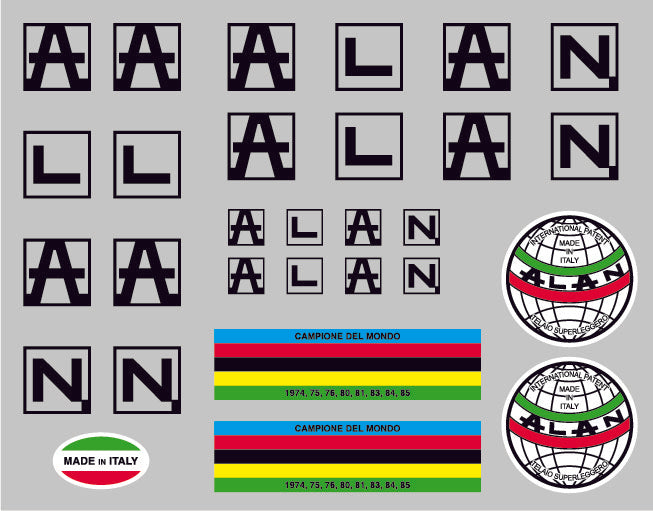 ALAN 02 Decal Set – Decal City NZ