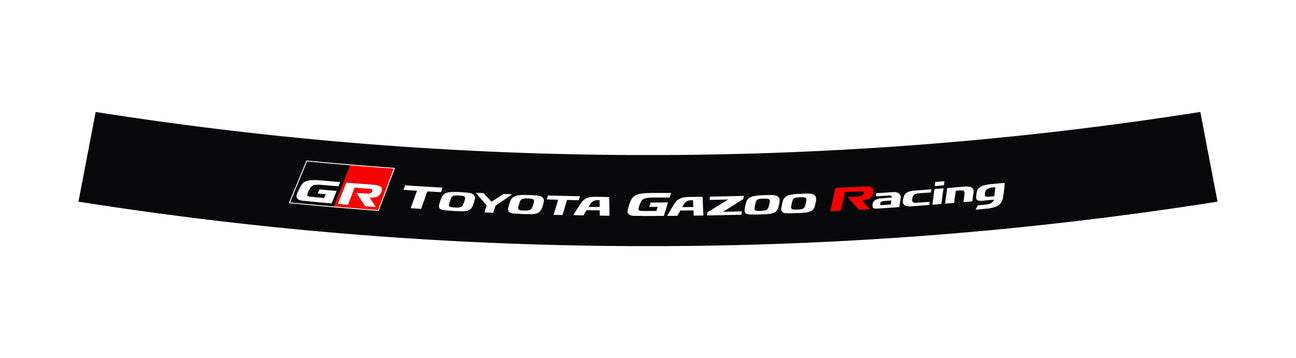Toyota Gazoo Racing Window Banner for Toyota GR Yaris – Decal City NZ