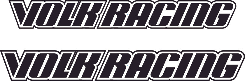 VOLK Racing CE28N Wheel Decal Set – Decal City NZ