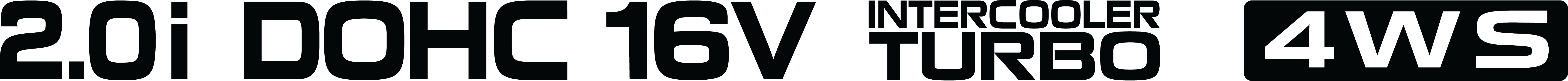 Mitsubishi Galant VR4 / Eterna ZR4 Door Decal Set – Decal City NZ